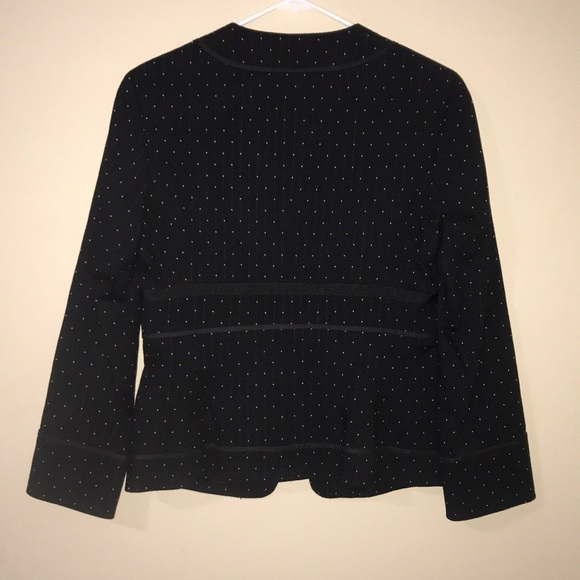 BCBGMaxAzria | Jackets & Coats | Bcbgmaxazria Pin Dot Suit Jacket ...